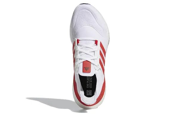 Adidas Ultraboost 22 Athletic Sneakers - White/red