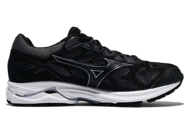 Mizuno Wave Rider 21 Athletic Shoes - Black/grey