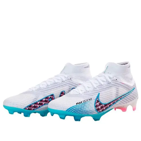 Nike Mercurial Zoom Superfly Elite Fg 'blast Pack' Football Boots - White/pink/blue