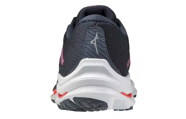 Mizuno Wave Rider 24 Athletic Sneakers - Black/red