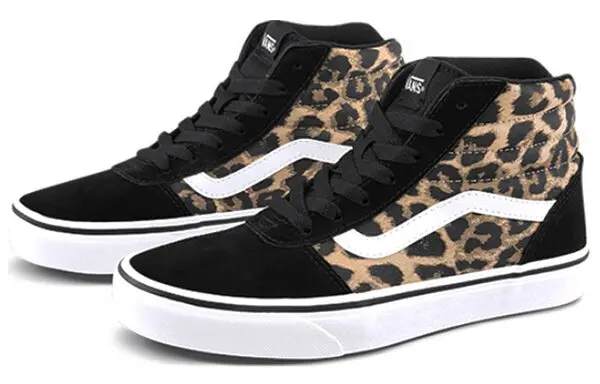 VANS Ward Hi Sneakers - Black/yellow
