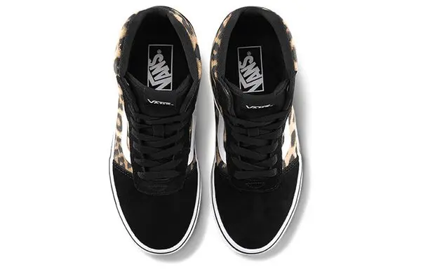VANS Ward Hi Sneakers - Black/yellow