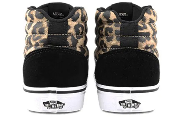 VANS Ward Hi Sneakers - Black/yellow