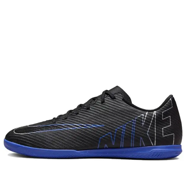 Nike Mercurial Vapor 15 Club Ic "shadow Pack" Athletic Sneakers - Black/hyper Royal/chrome
