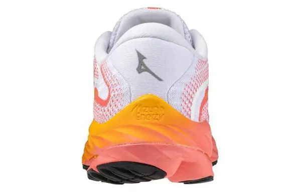 Mizuno Wave Rider 27 Athletic Sneakers - White/orange