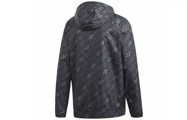 Adidas Originals Mono Logo Hooded Windbreaker Jacket