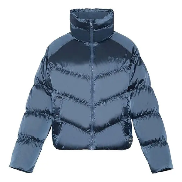 LI-NING Badfive Short Puffer Jacket - Dark Blue