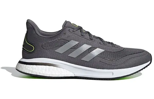 Adidas Supernova "grey Metallic" Fv6028 Athletic Sneakers - Grey/green