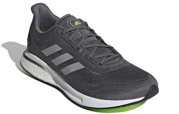 Adidas Supernova "grey Metallic" Fv6028 Athletic Sneakers - Grey/green