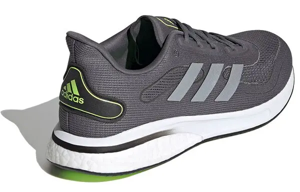 Adidas Supernova "grey Metallic" Fv6028 Athletic Sneakers - Grey/green