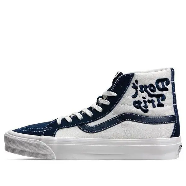 VANS Free & Easy X Og Sk8-hi Lx 'don't Trip Dress Blues' High Top Sneakers - Blue