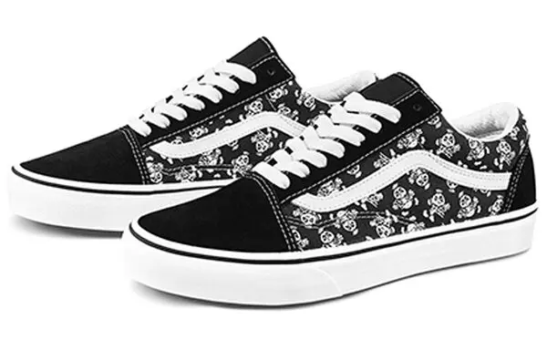 VANS Old Skool Low Top Sneakers - Black/white