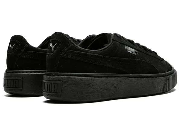 PUMA Suede Platform "crushed Gem" Sneakers - Black