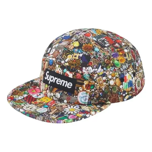 Supreme X Mike Kelley Ss26 Camp Cap - Multi-color