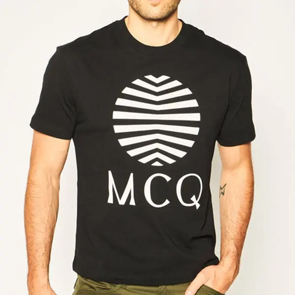 Alexander McQueen Logo Printing T-shirt