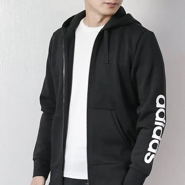 Adidas Zipper Knit Hooded Jacket