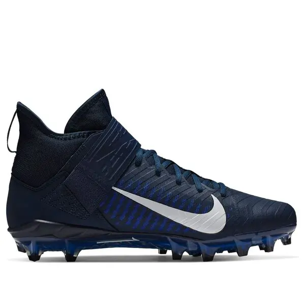Nike Alpha Menace Pro 2 Mid Football Cleats - Navy