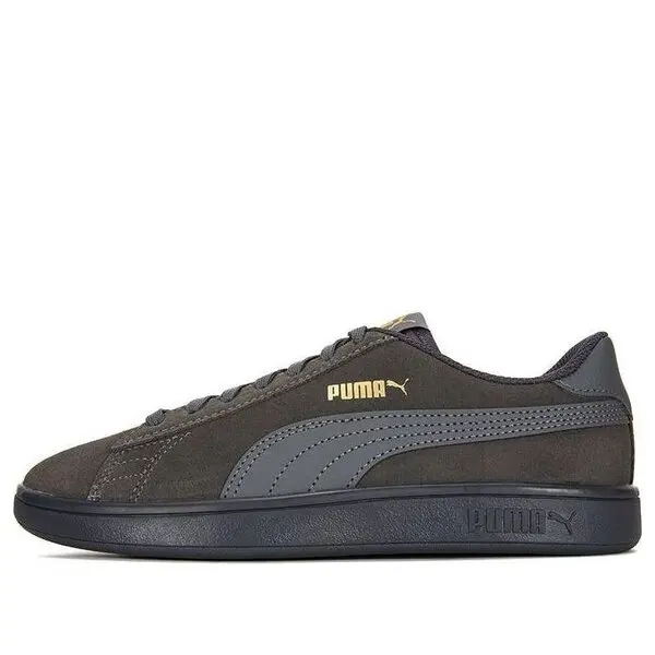 PUMA Smash V2 L Cn Sneakers - Gray/gold