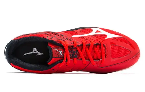 Mizuno Thunder Blade 2 Athletic Shoes - Red/black/white