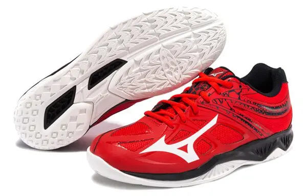 Mizuno Thunder Blade 2 Athletic Shoes - Red/black/white