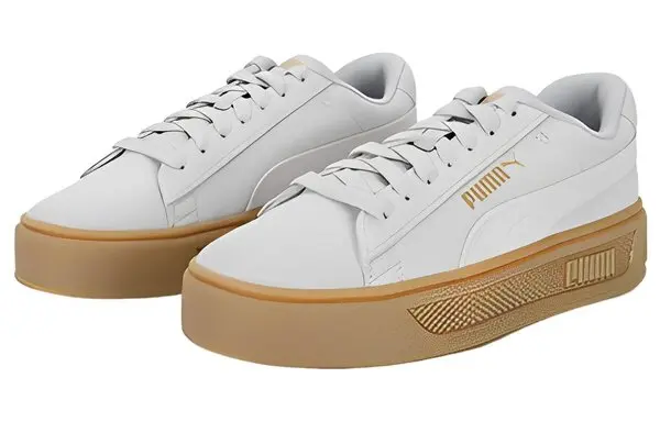 PUMA Smash Platform V3 Sd Sneakers - Gray