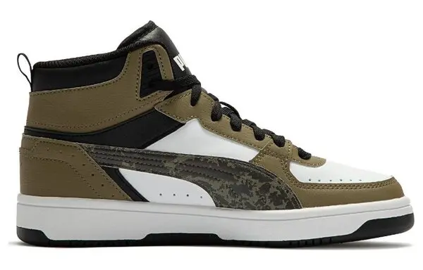 PUMA Rebound Joy Camo High Top Sneakers - Browngreen