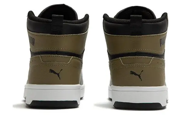 PUMA Rebound Joy Camo High Top Sneakers - Browngreen