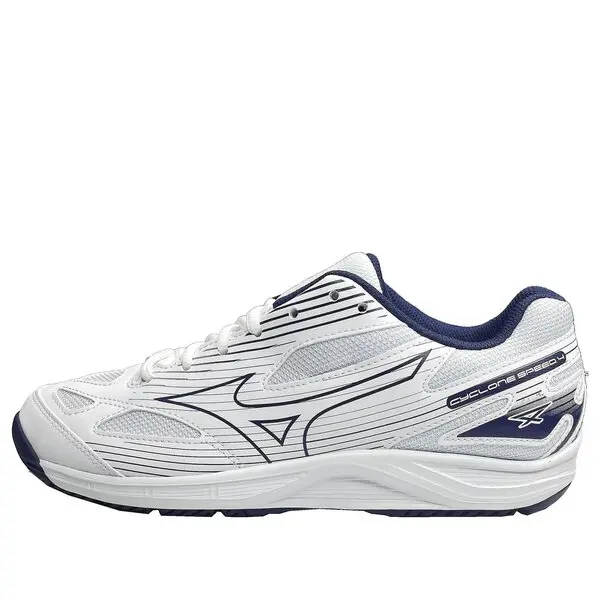 Mizuno Cyclone Speed 4 Sneakers - White/navy