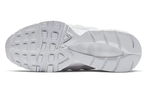Nike Max 95 Metallic Silver Sneakers - White