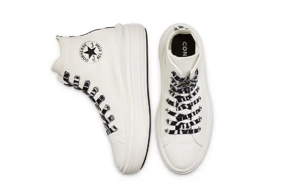 CONVERSE Chuck Taylor All Star Move High Top Sneakers - White