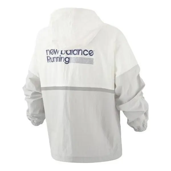 NEW BALANCE Sport Jacket - White/grey