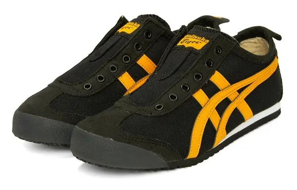 Onitsuka Tiger Mexico 66 Slip-on Sneakers - Black/tiger Yellow