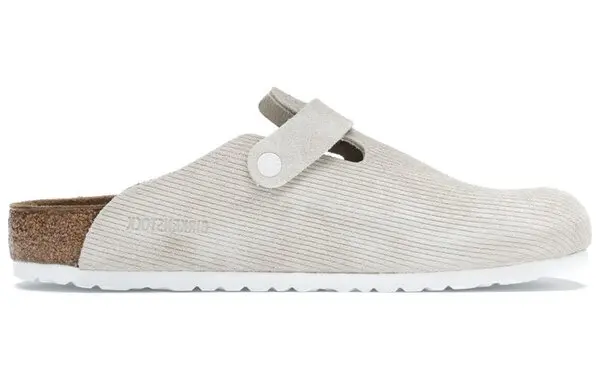 BIRKENSTOCK X Stussy Boston Suede Clogs - Beige