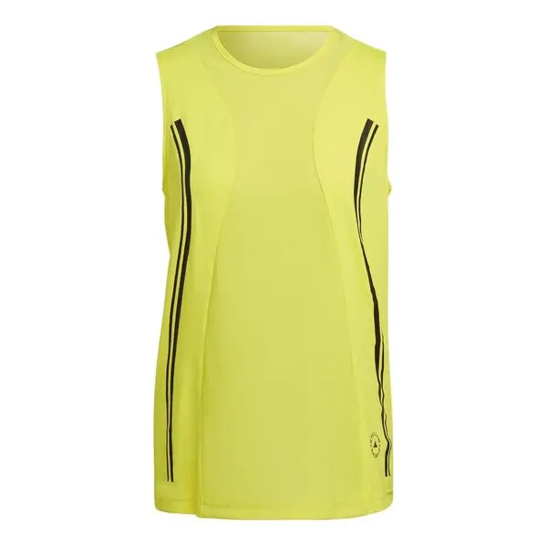 Adidas Stella Mccartney Truepace Tank Top - Yellow