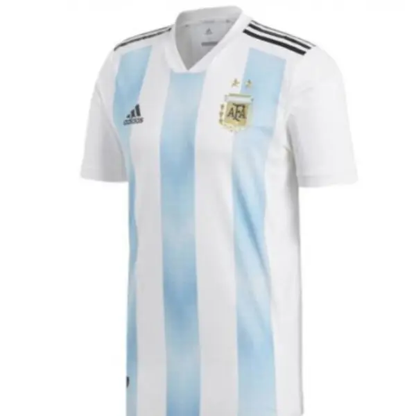 Adidas Argentina 2018 Authentic Home T-shirt - White/blue