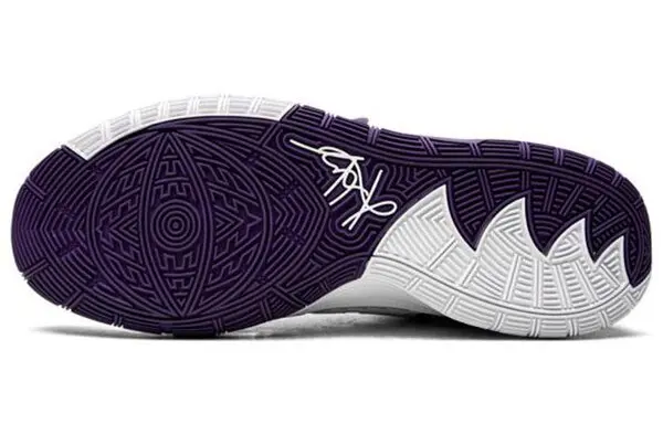 Nike Kyrie 6 Team Basketball High Top Sneakers - Purple
