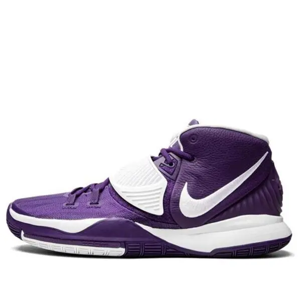 Nike Kyrie 6 Team Basketball High Top Sneakers - Purple
