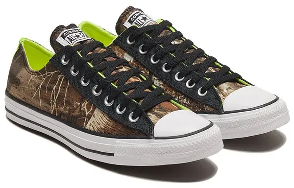 CONVERSE Chuck Taylor All Star Low Top Sneakers - Black/multi-color