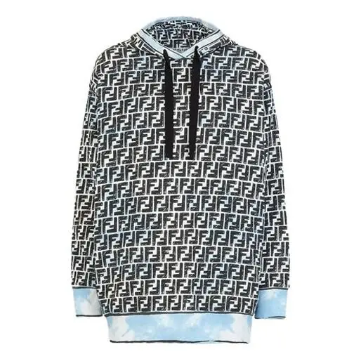 Fendi Roma Joshua Vides Hoodie - Light Blue
