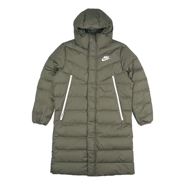 Nike Hooded Down Mid-length Jacket - Default Color