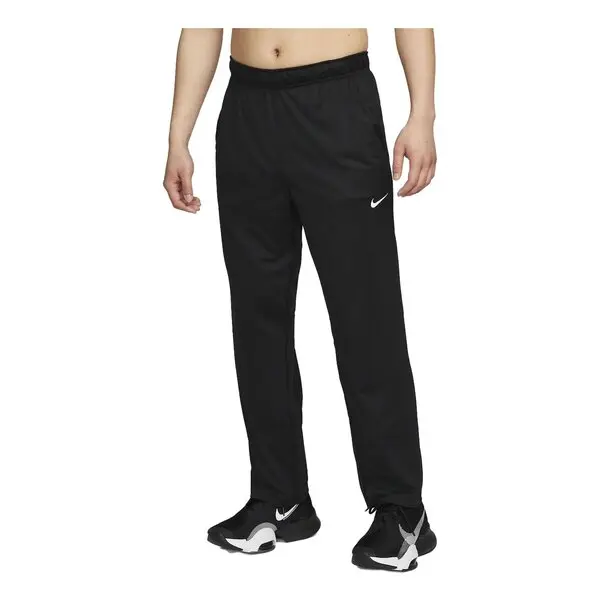 Nike Dri-fit Open-leg Multifunctional Trousers - Black/white