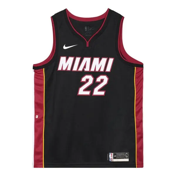 Nike Nba Miami Heat Butler #2 Retro Basketball Jersey - Black