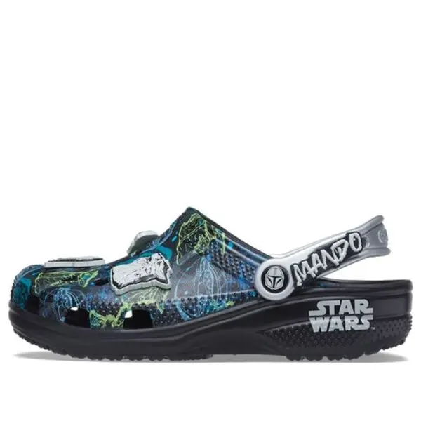 CROCS Star Wars The Mandalorian Clog - Black