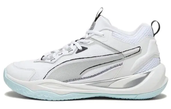 PUMA Playmaker Sneakers - White/grey/mint