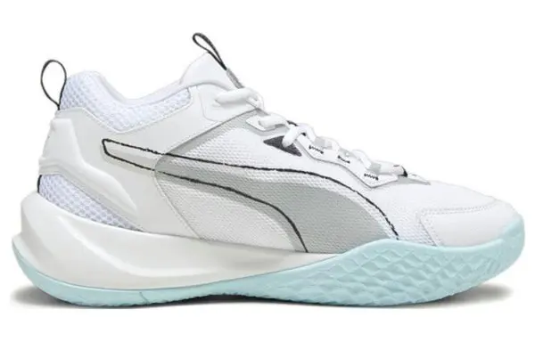 PUMA Playmaker Sneakers - White/grey/mint