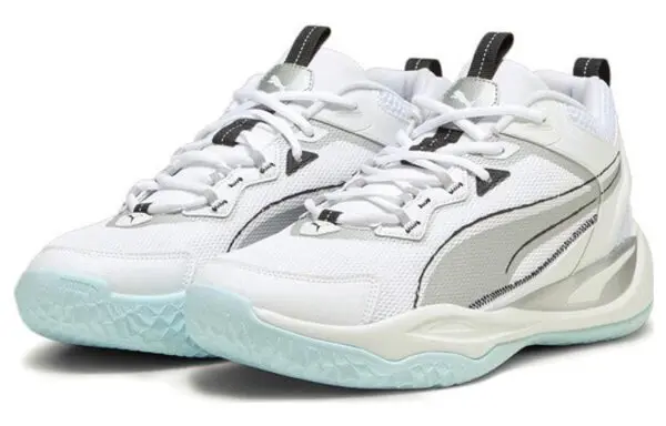 PUMA Playmaker Sneakers - White/grey/mint
