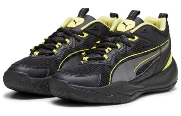 PUMA Playmaker Sneakers - Black/yellow