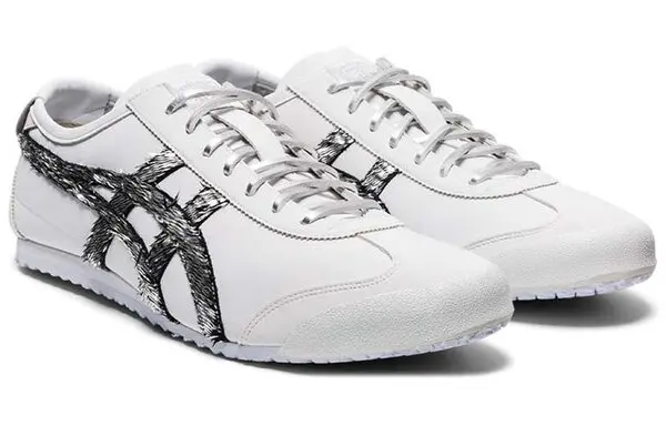 Onitsuka Tiger Mexico 66 Low Top Sneakers - White/black/silver