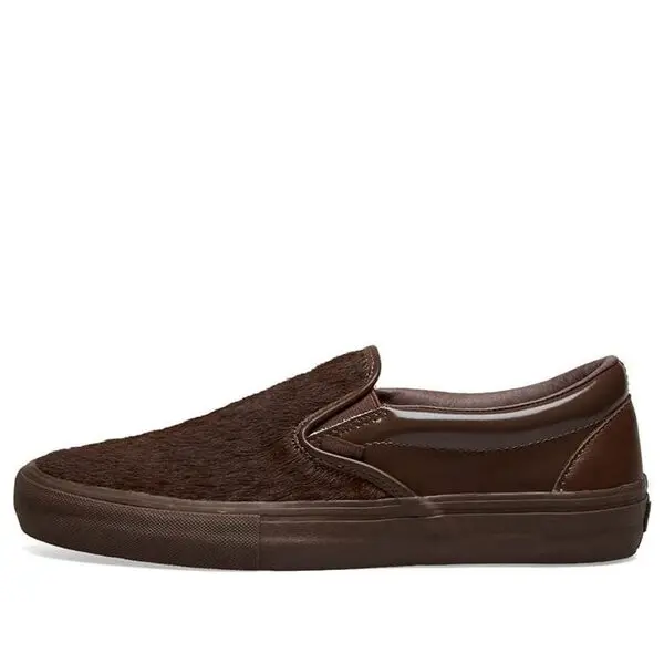 VANS Engineered Garments X Classic Slip-on Low-top Sneakers - Brown