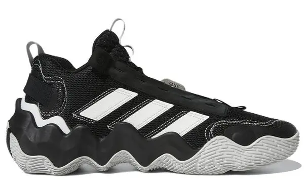 Adidas Exhibit B Low Top Basketball Sneakers - Black